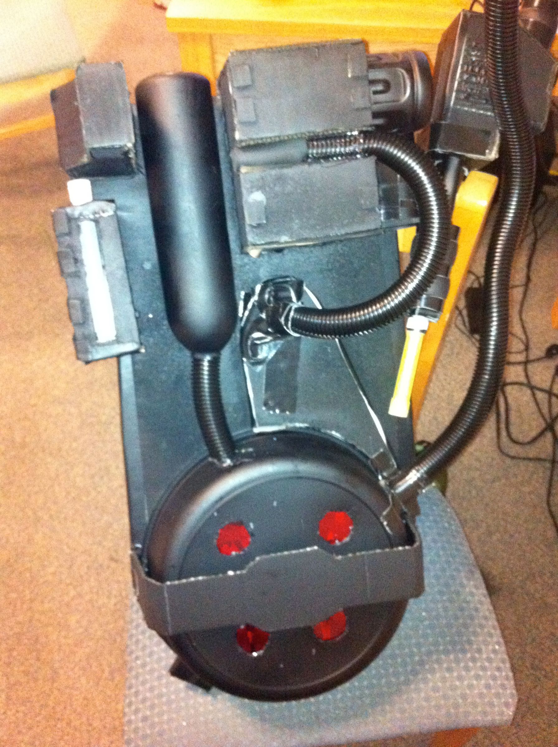 Homemade Ghostbusters Backpack