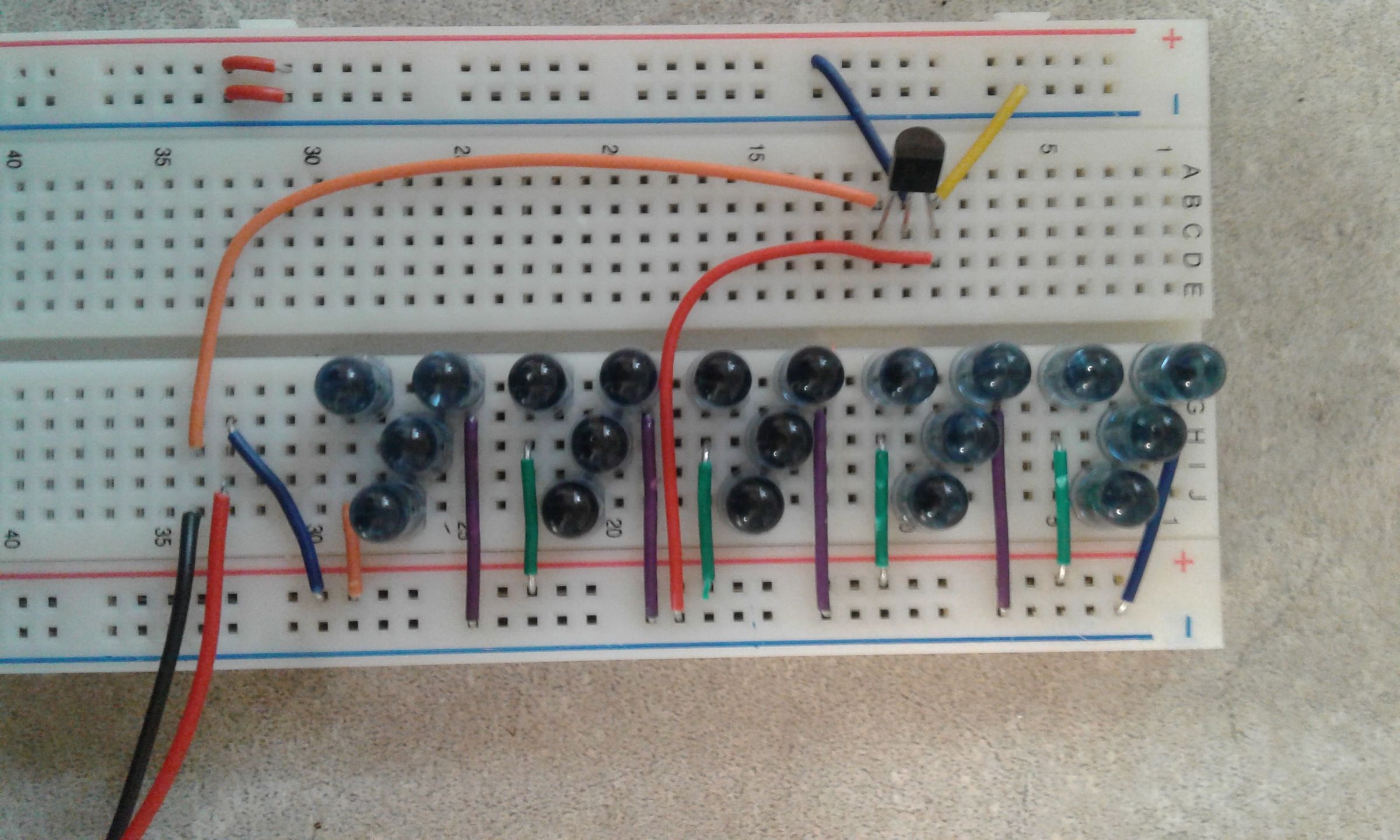 No Resistor 2N3904 Triggered IR LED Breadboard Array - Instructables