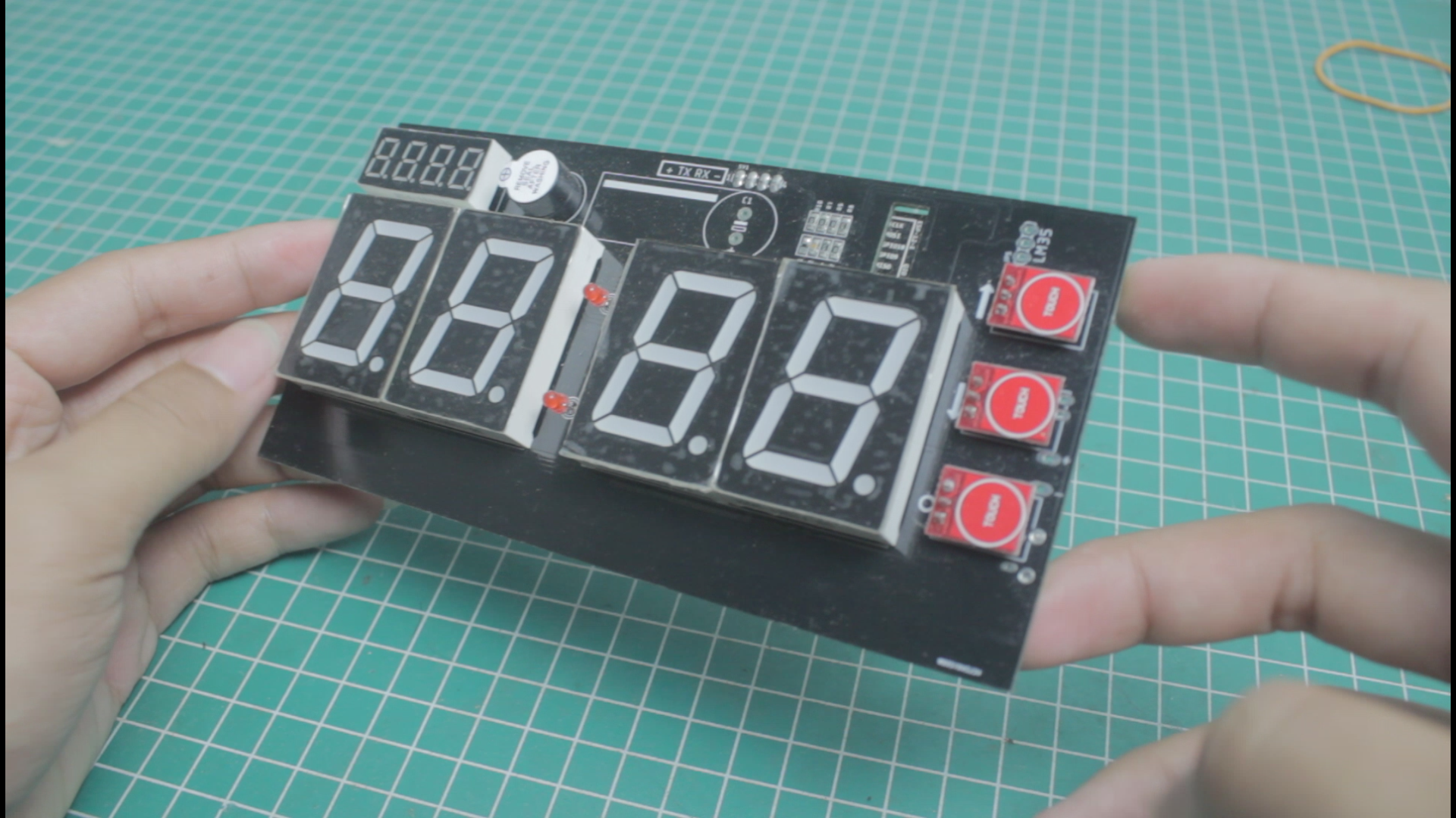 How to Make NTP Clock Using ESP-12E and 74HC595 [V2.0] : 8 Steps ...