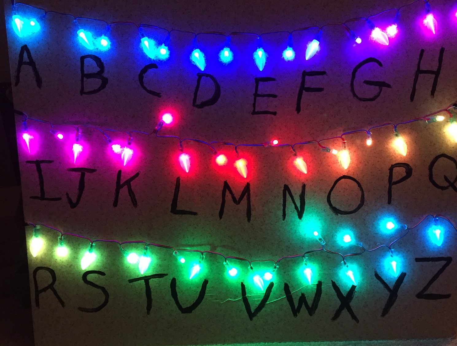 Stranger Things: Alphabet Wall : 14 Steps (with Pictures) - Instructables