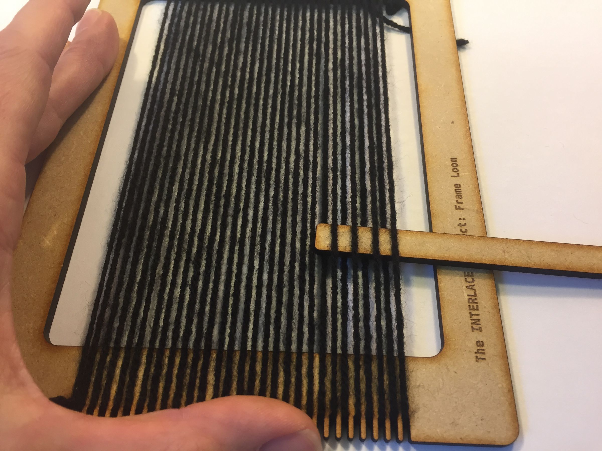 Laser Cut Mini Frame Loom Weaving : 24 Steps (with Pictures ...