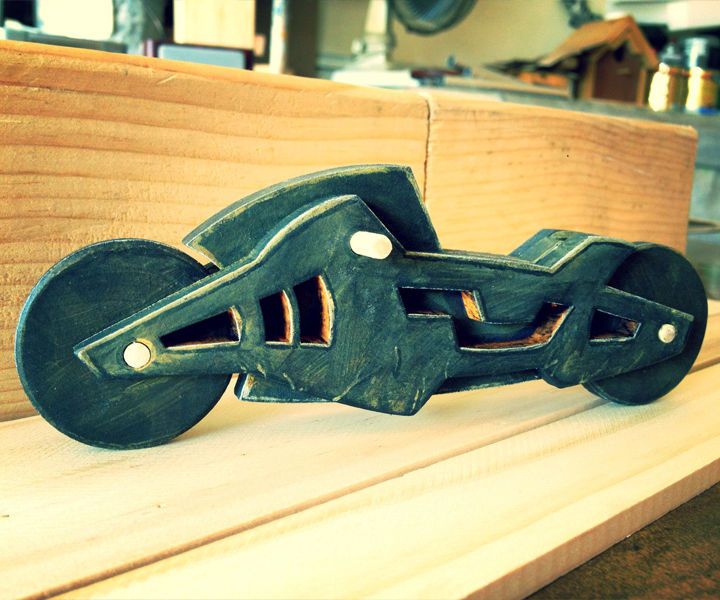 Laser Cut Motorcycle Toy : 11 Steps (with Pictures) - Instructables
