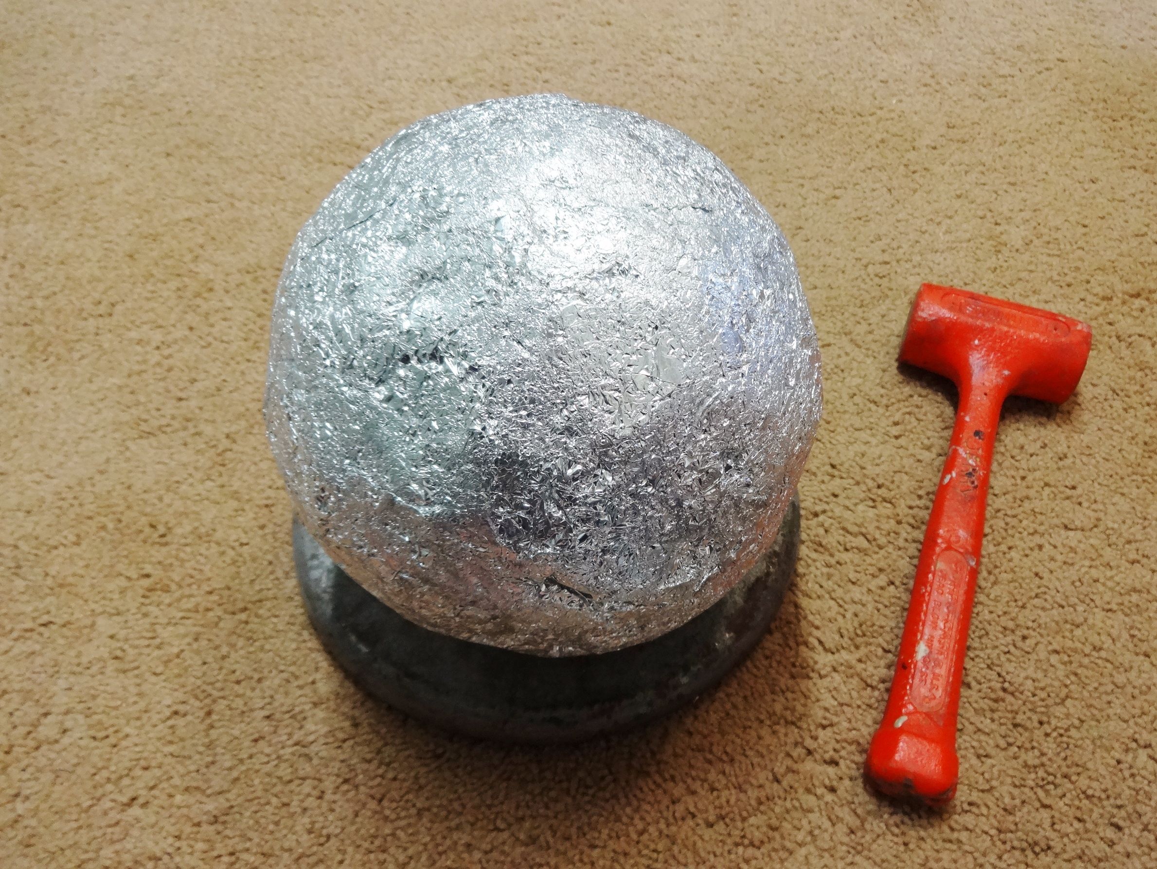 How to Make a Polished Aluminum Foil Ball : 8 Steps (with Pictures ...