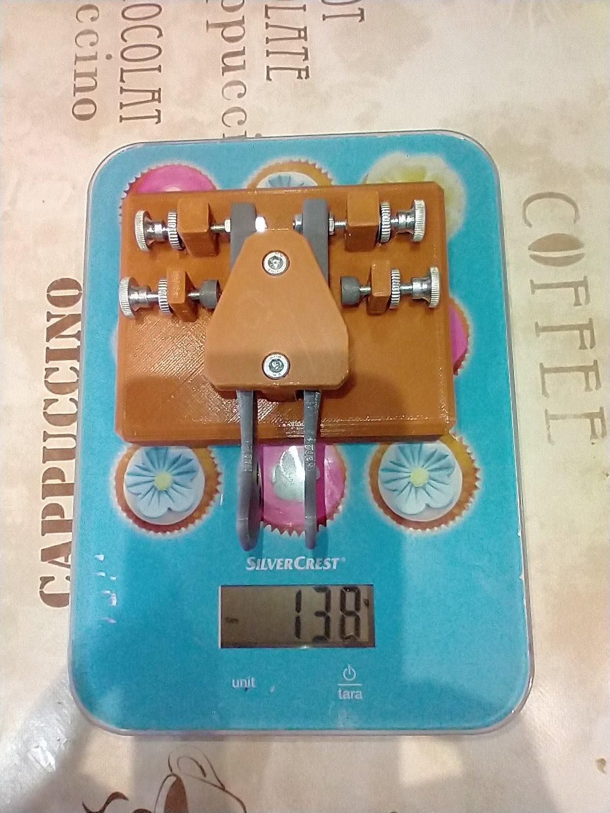 3D Printed Twin Paddle Cw Key (566grs.) : 21 Steps (with Pictures ...