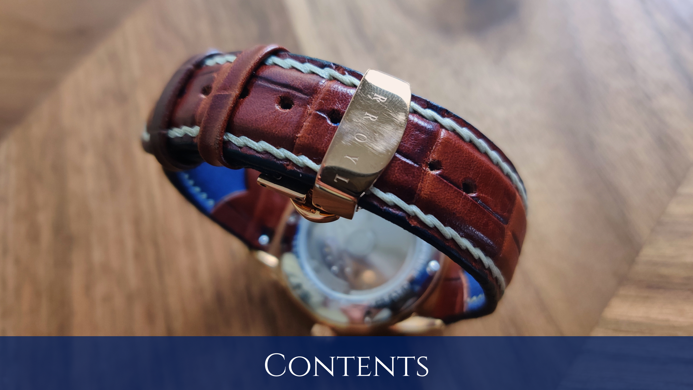 The Art of Luxury Leathercraft: Handcrafting a Leather Watch Strap : 25 ...