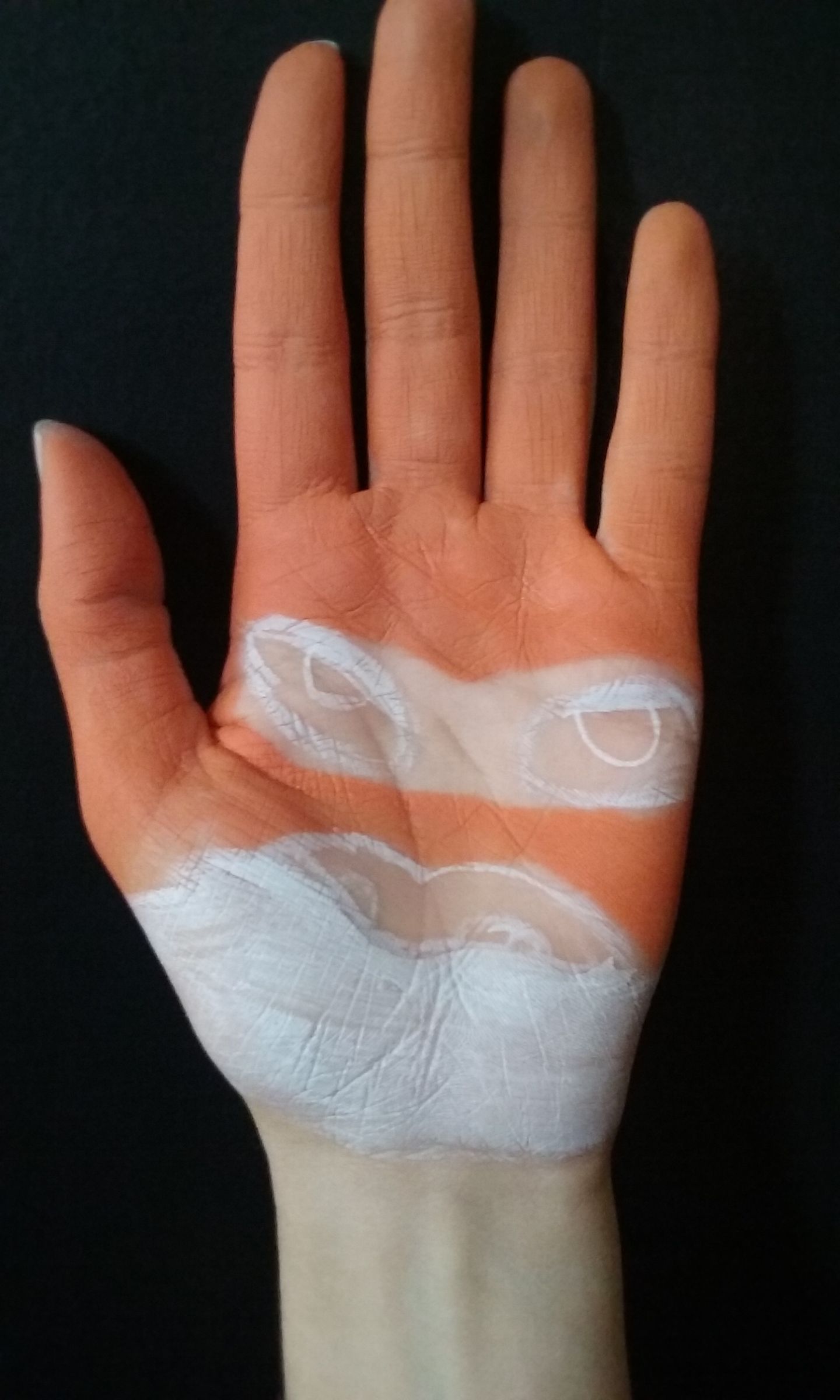 Tiger Face Hand Art : 7 Steps - Instructables