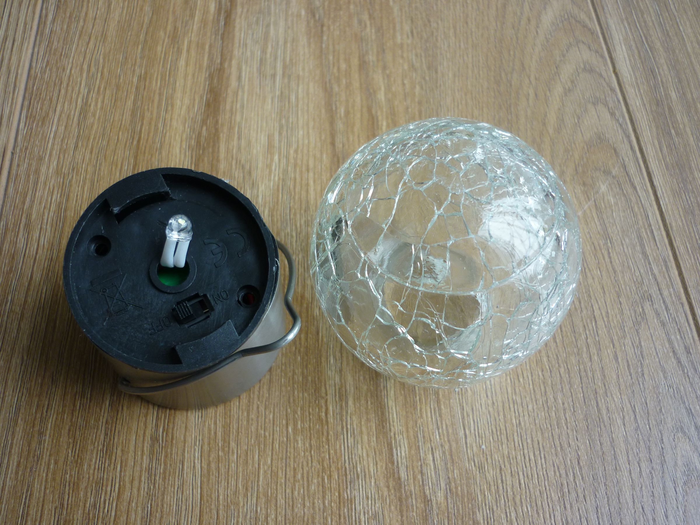 How to Convert an Outdoor Solar Light to an Inside Night Light : 7 ...