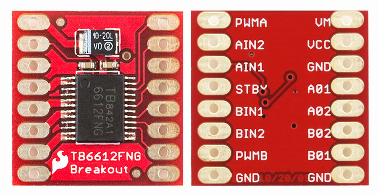 Driving Small Motors With the TB6612FNG : 8 Steps - Instructables