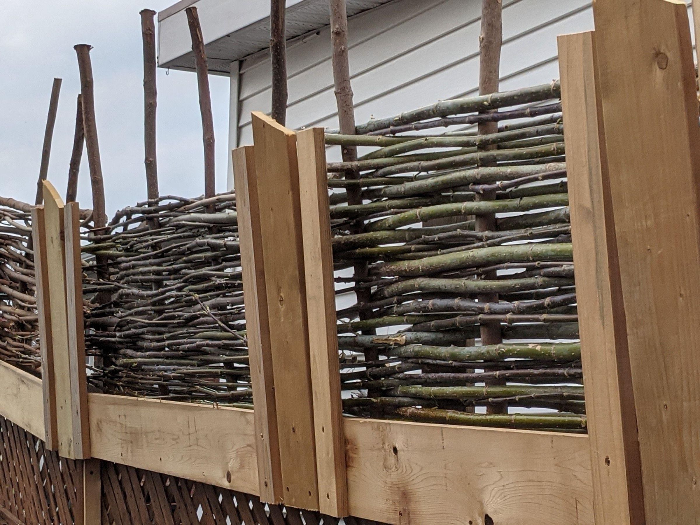 Wattle Fence Extension : 6 Steps (with Pictures) - Instructables