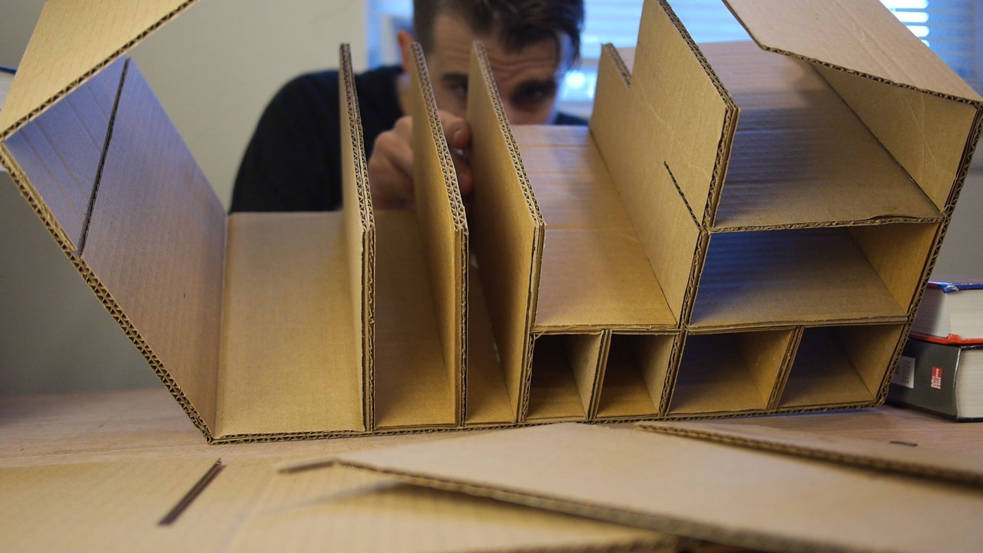 Cardboard Kitchen Cupboard Organizer : 14 Steps (with Pictures ...