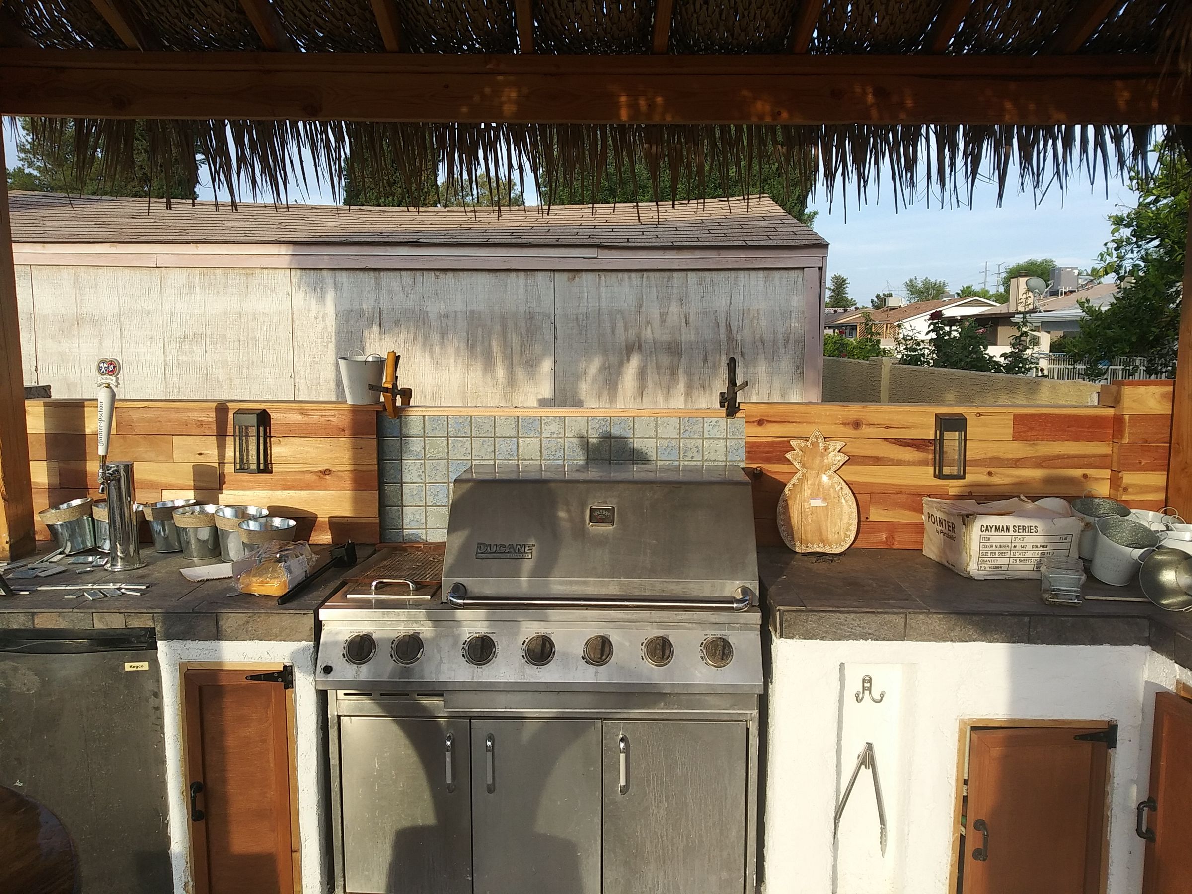 Palapa Tiki Hut W/Outdoor Kitchen - on a Budget : 9 Steps (with ...