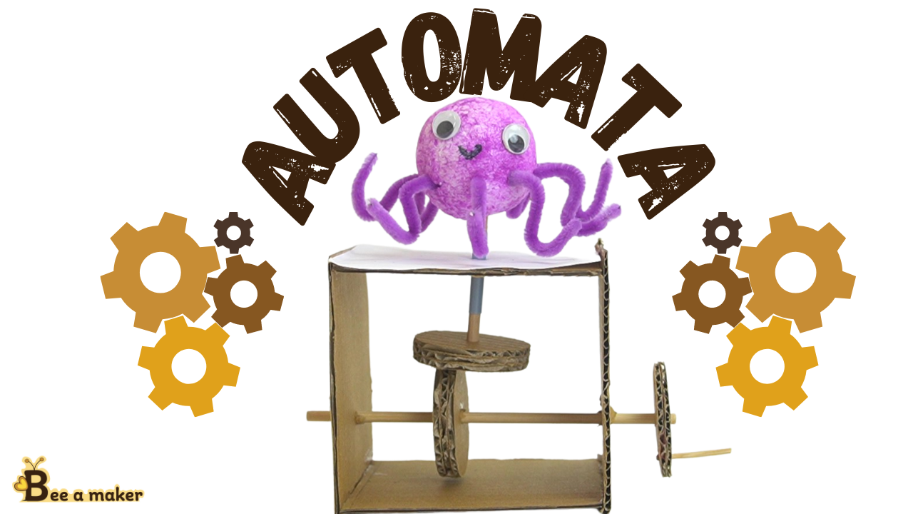 Simple and Cute Octopus Automata : 7 Steps - Instructables