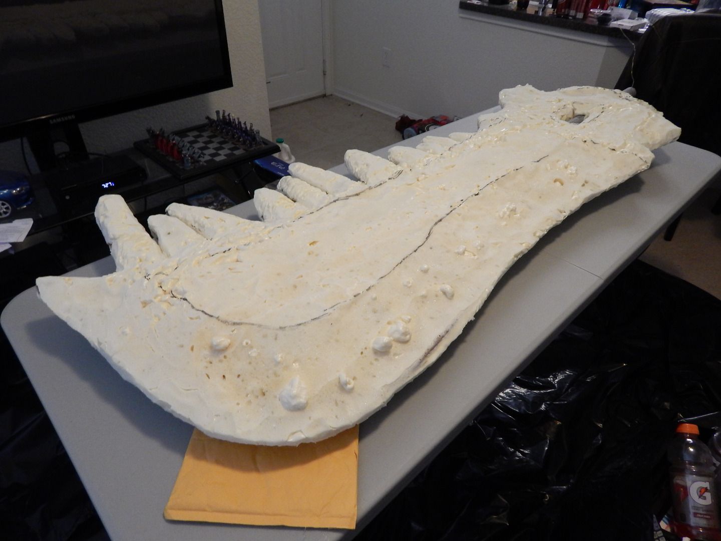 Large Expanding Foam Prop - Monster Hunter Greatsword : 10 Steps (with ...