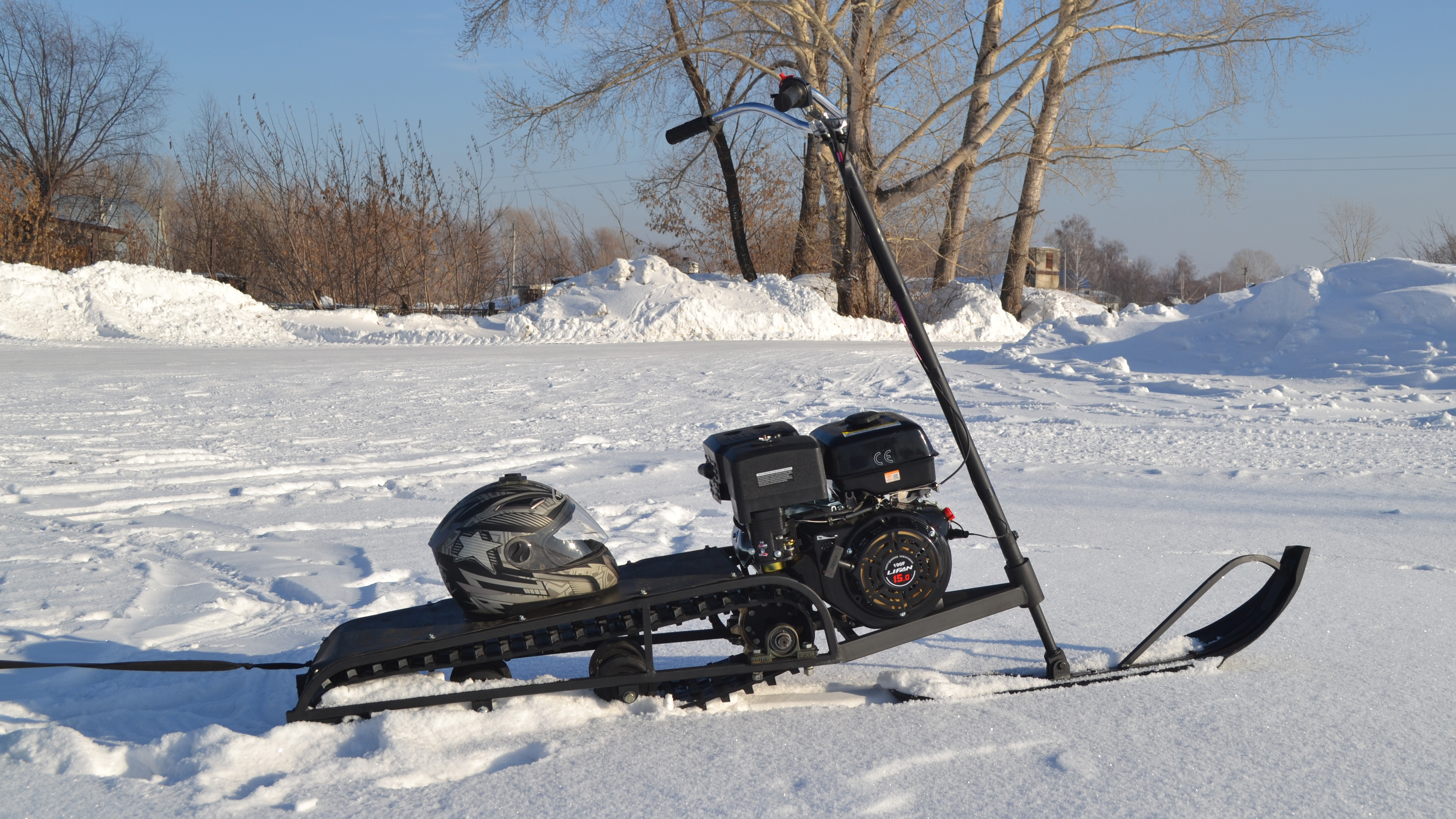 Homemade Snowmobile : 7 Steps - Instructables