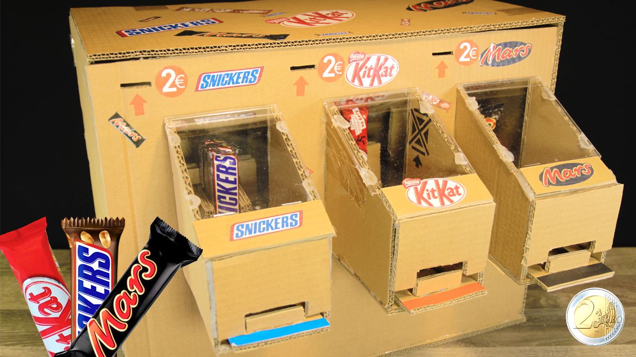 HOW TO MAKE CHOCOLATE VENDING MACHINE : 9 Steps (with Pictures ...