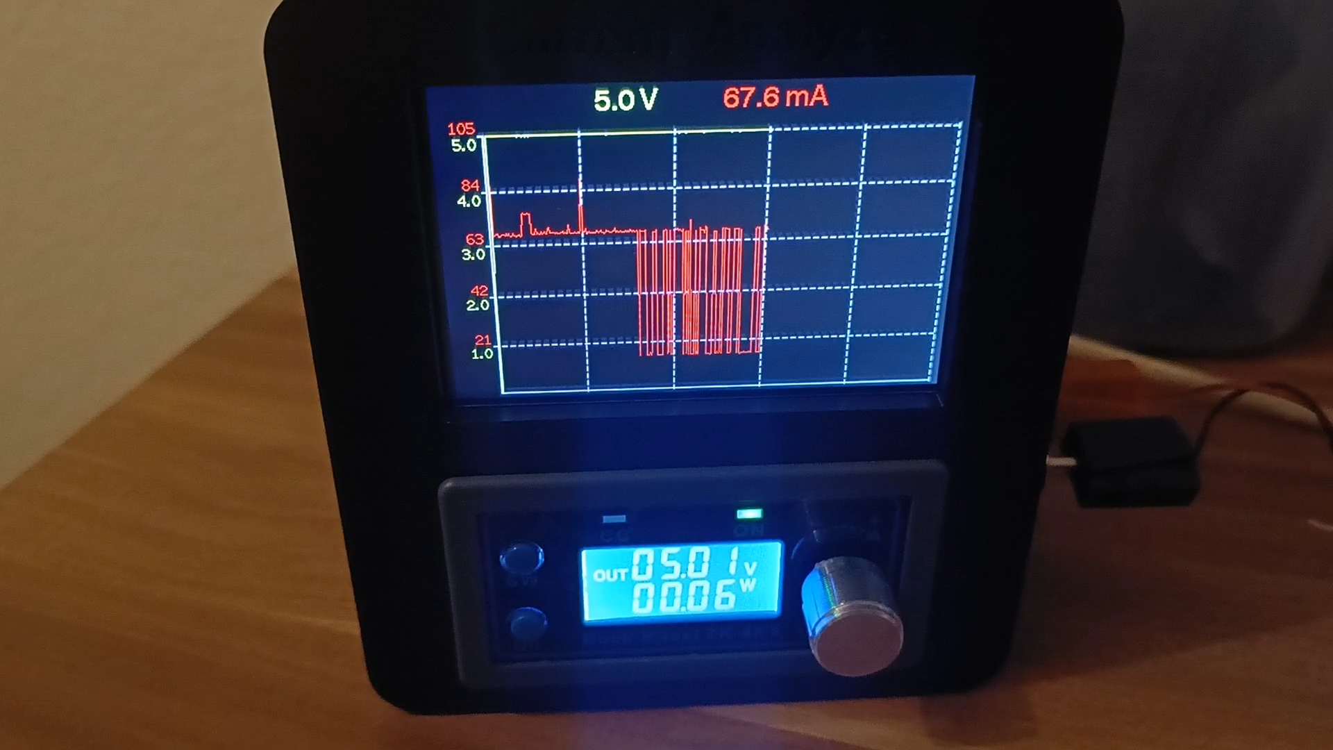 Graphical Current Analyzer With Adjustable Voltage Source : 4 Steps ...