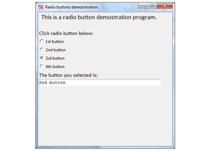 Python Programming GUI - Radio Buttons Widget - Instructables