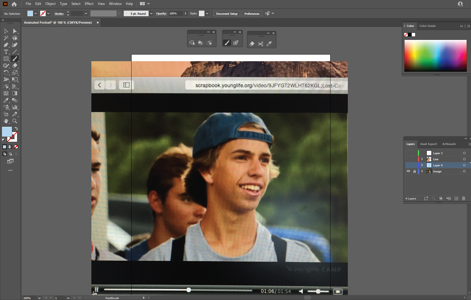 Intro to Live Paint: Cartoon Portraits on Adobe Illustrator : 7 Steps ...