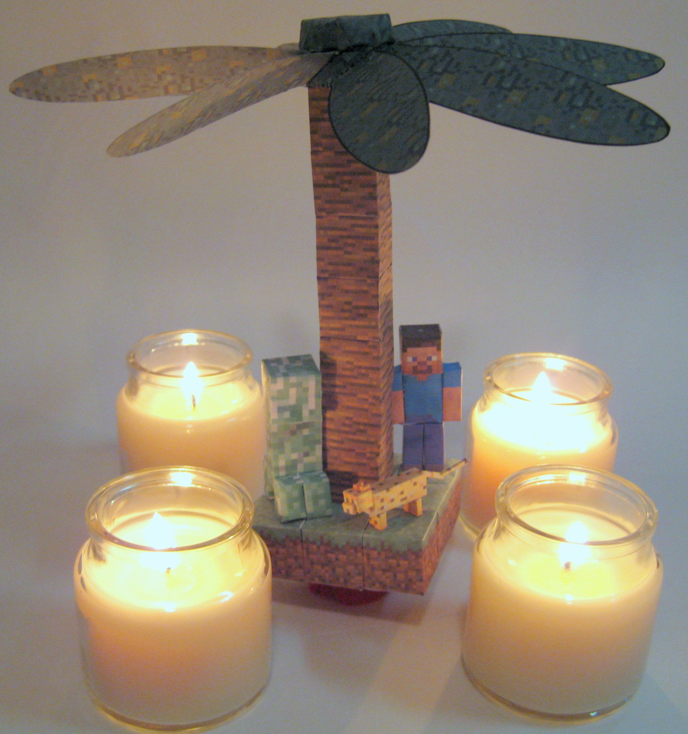 Candle-Powered Paper Carousel : 8 Steps (with Pictures) - Instructables