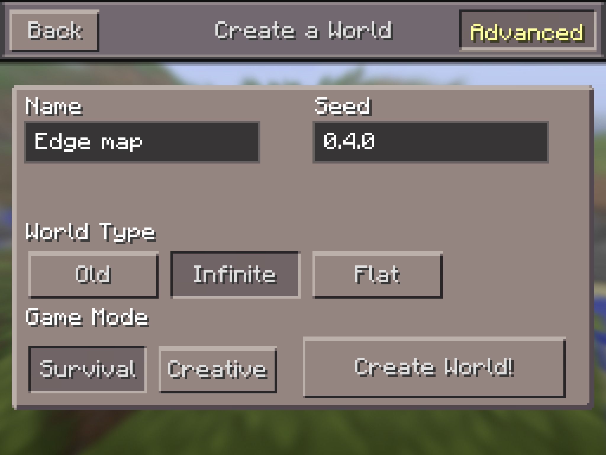 Edge of Map in Survival! : 3 Steps - Instructables