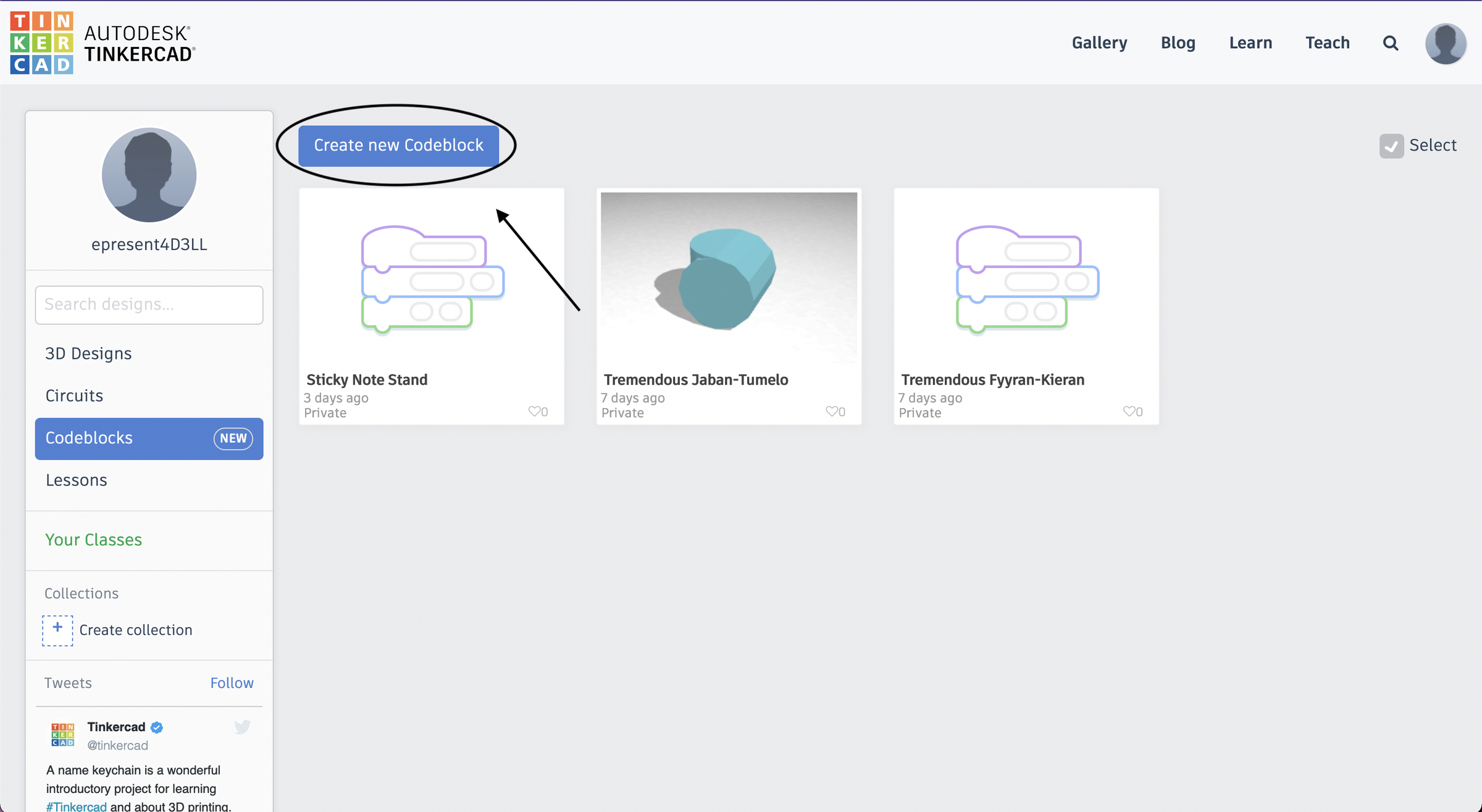 3D Sticky Notes Holder Using Tinkercad Codeblocks : 14 Steps (with ...