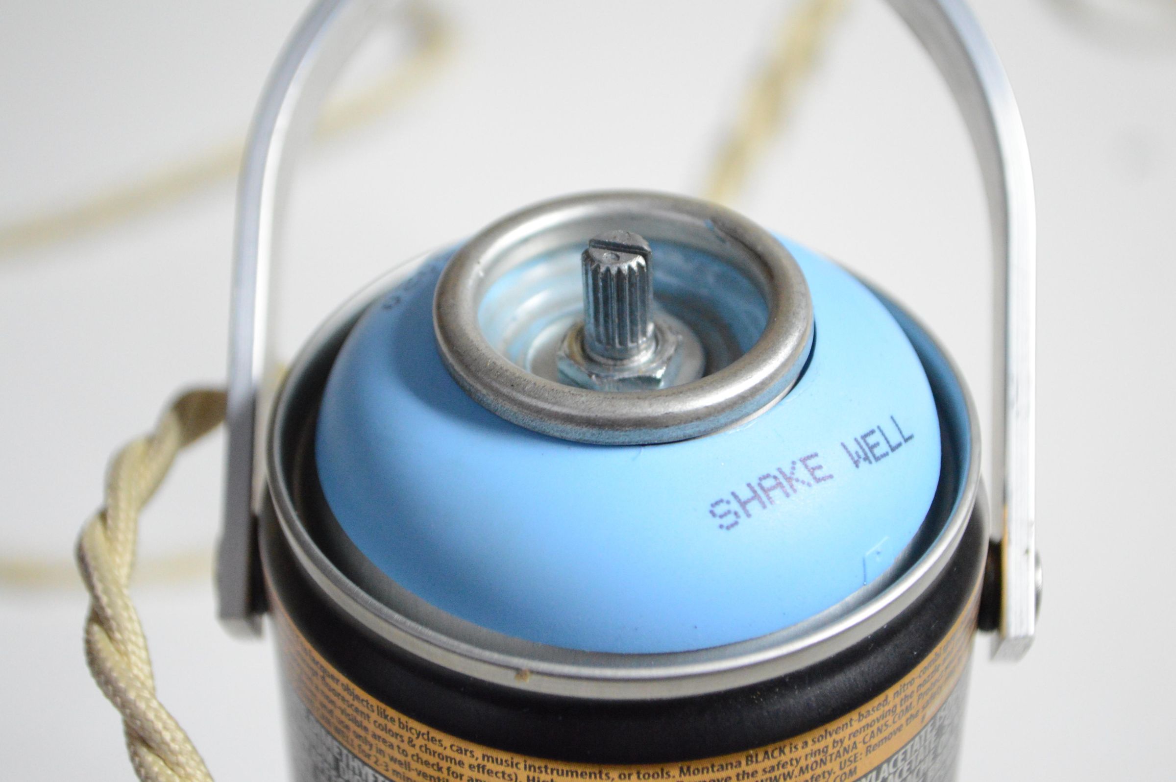 Lamp Made From a Paint Spray Can : 8 Steps (with Pictures) - Instructables
