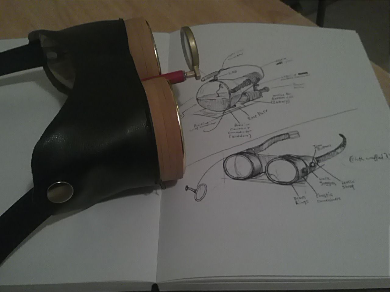 Fathom Mind Goggles - a 'steampunk' Holiday Gift - Instructables