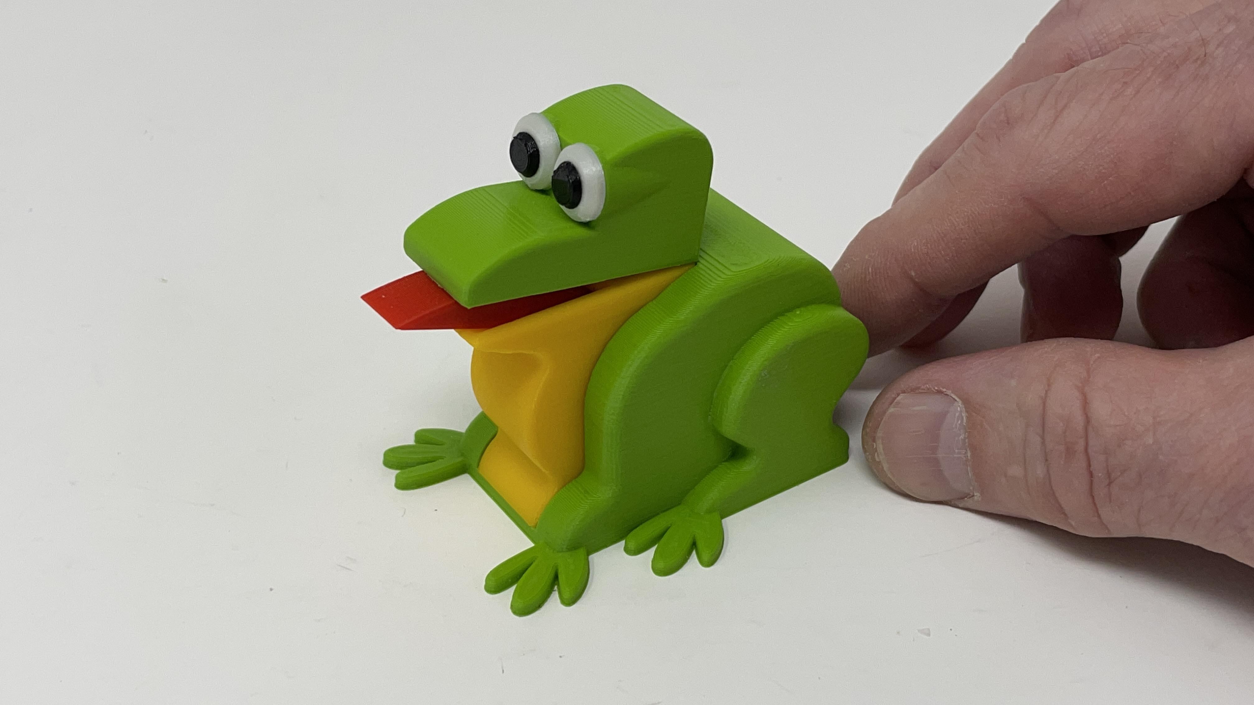 A 3D Printed Simple Mechanical Frog 2.0. - Instructables