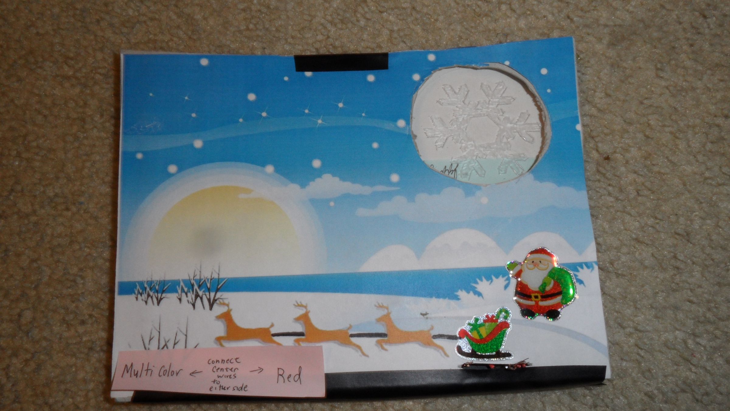 Light Up Christmas Card : 5 Steps - Instructables