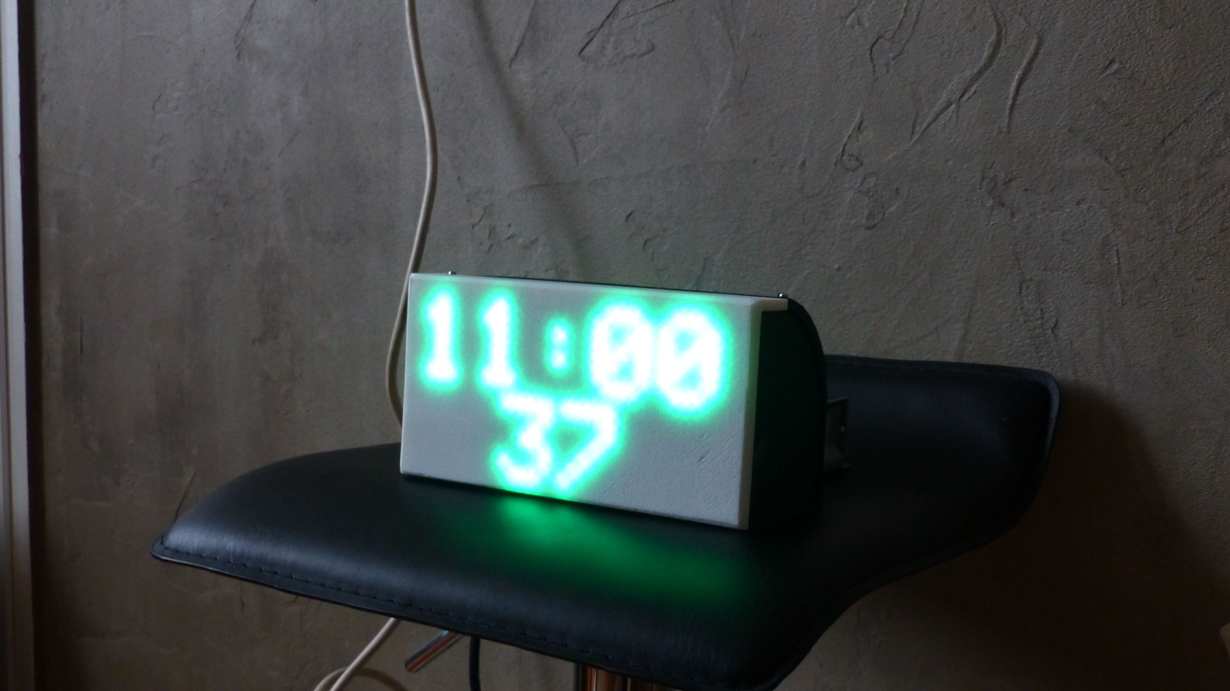 Arduino Matrix Clock With 3D Enclosure : 7 Steps (with Pictures ...
