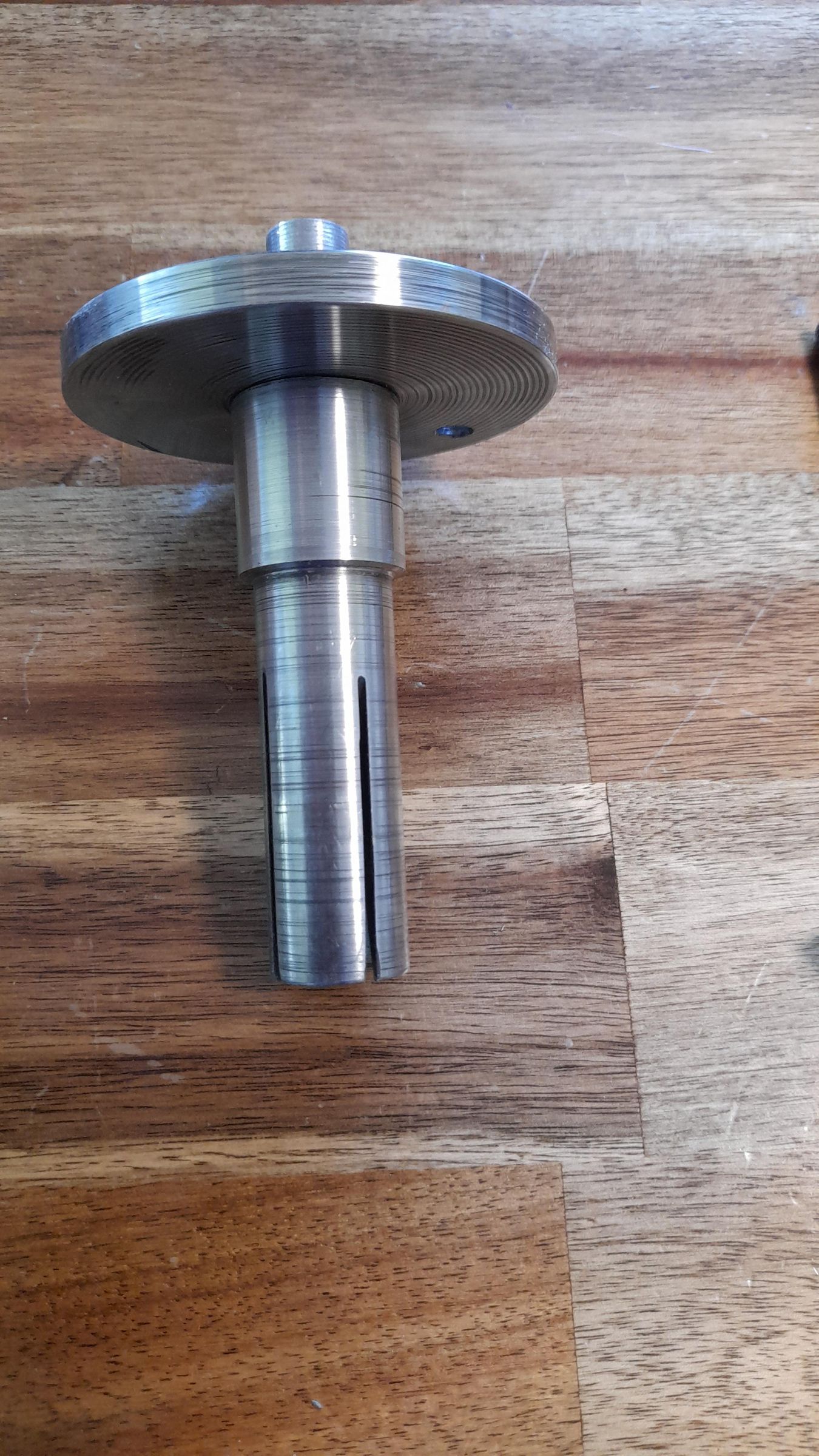 A Quick-release Spindle Crank for the Mini Lathe : 5 Steps (with ...