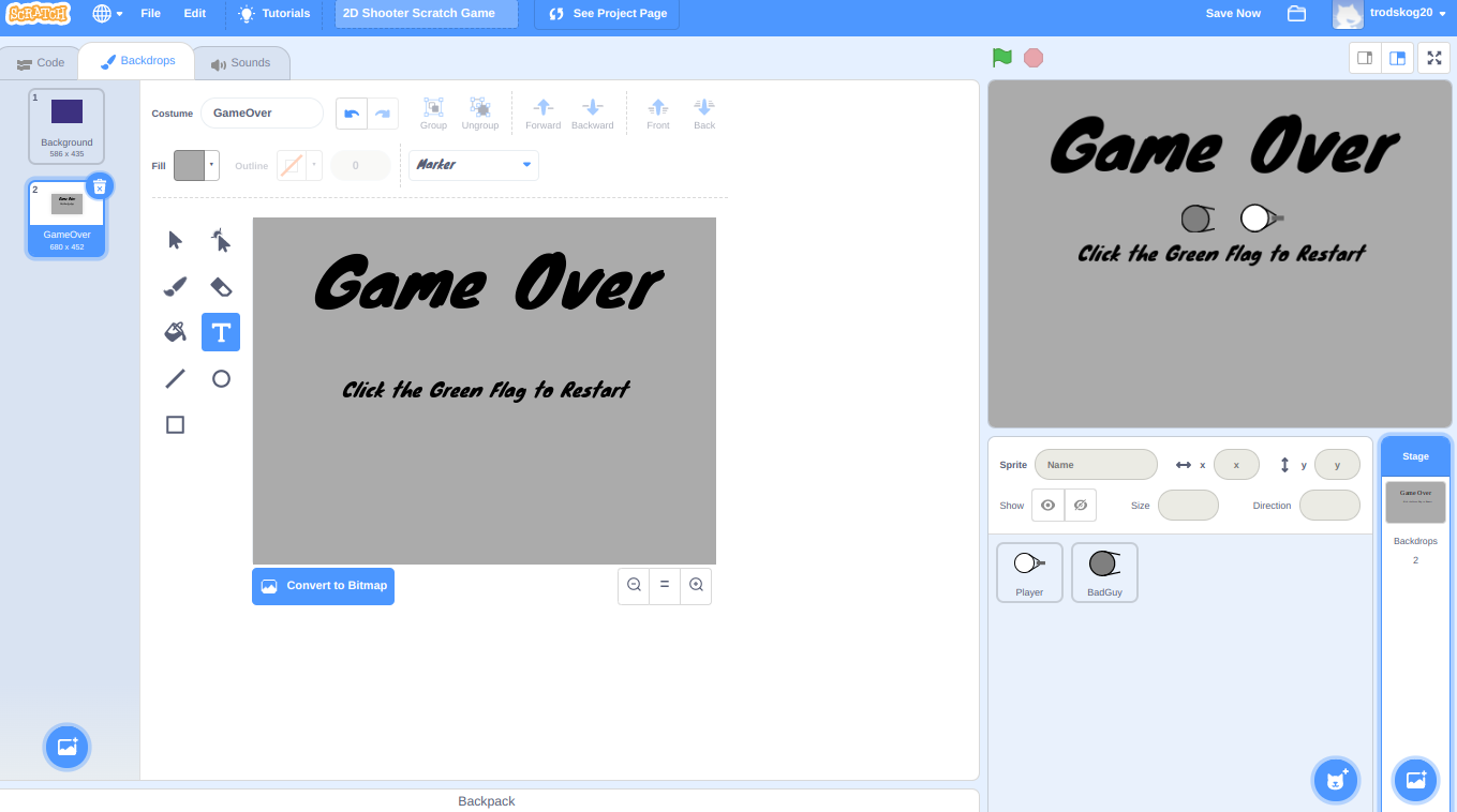 2D Shooter Scratch Game : 11 Steps - Instructables