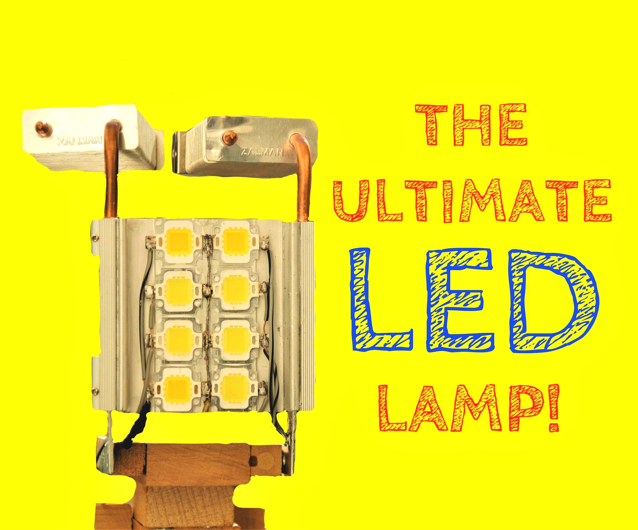 SpectrumLED V2.0 - the ULTIMATE Variable Spectrum Lamp! : 21 Steps ...