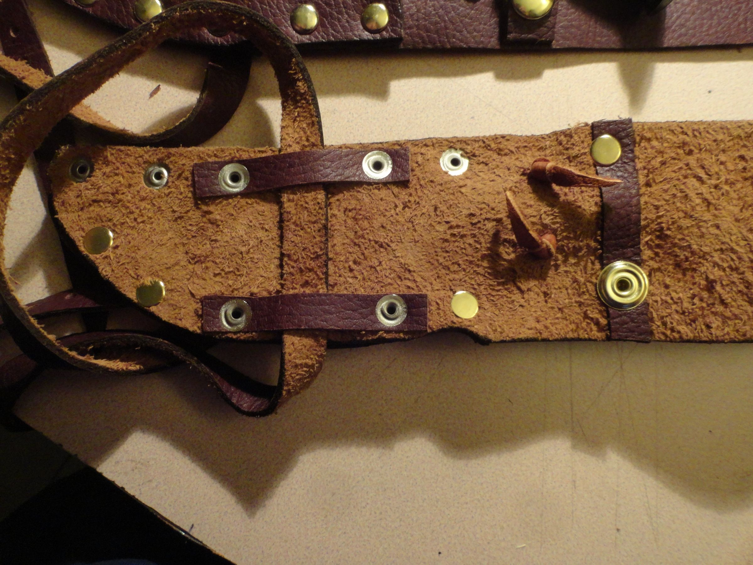 Belt Sheaths for Knives (with Thigh Strap) : 4 Steps (with Pictures ...