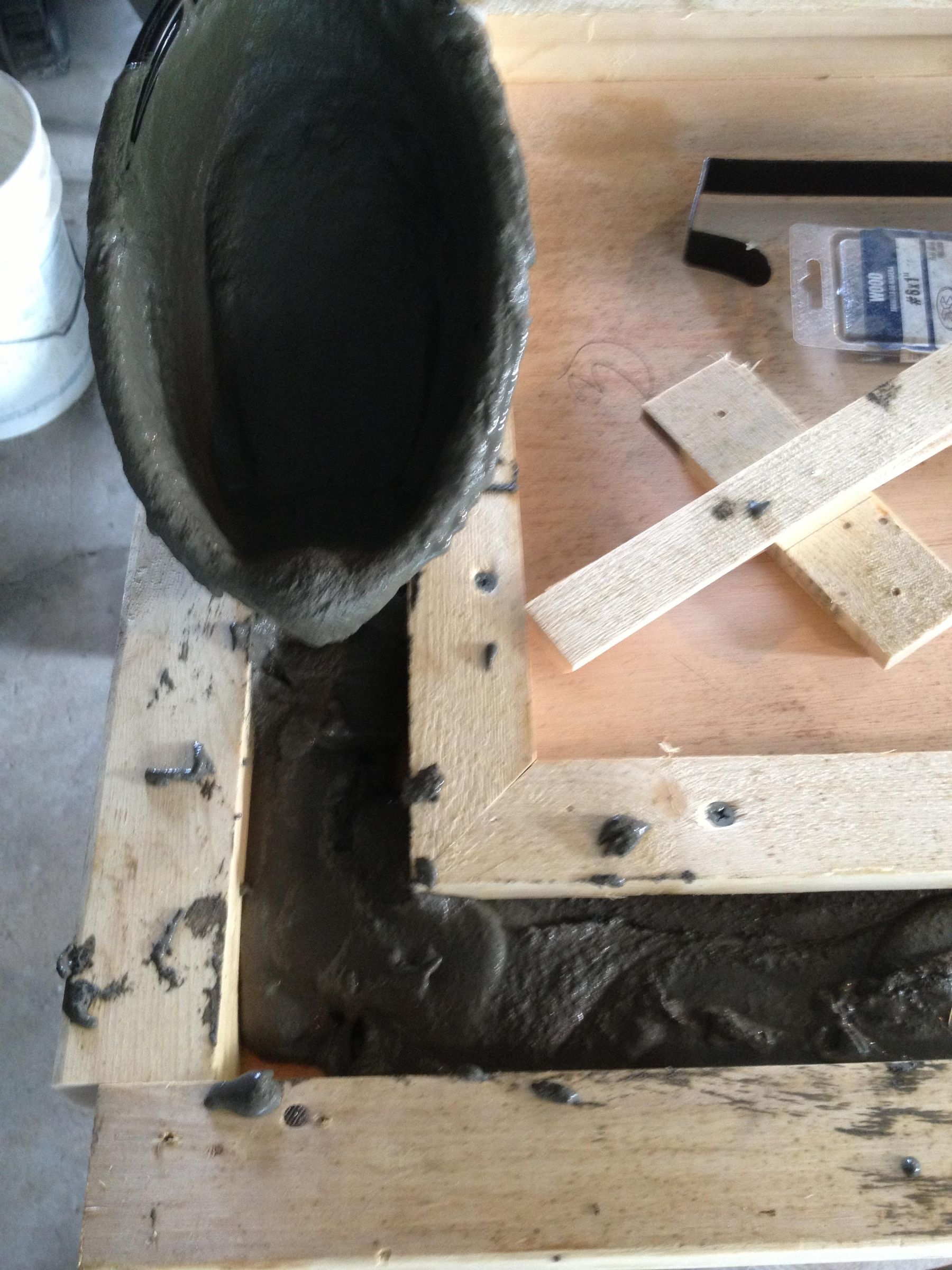 Poured Concrete Picture Frame : 12 Steps (with Pictures) - Instructables