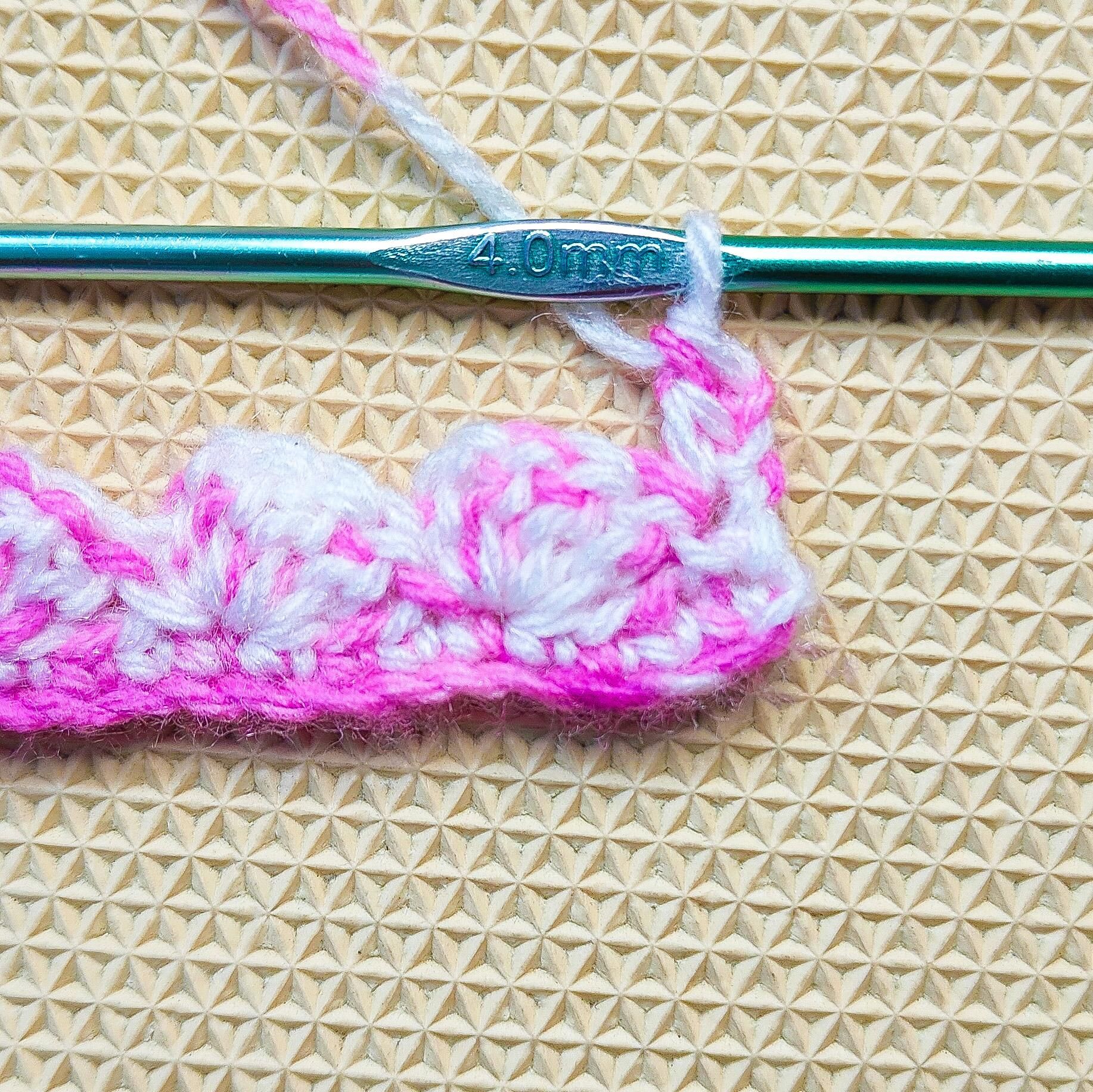 Easiest One Row Repeat Crochet Scarf Pattern : 6 Steps (with Pictures ...