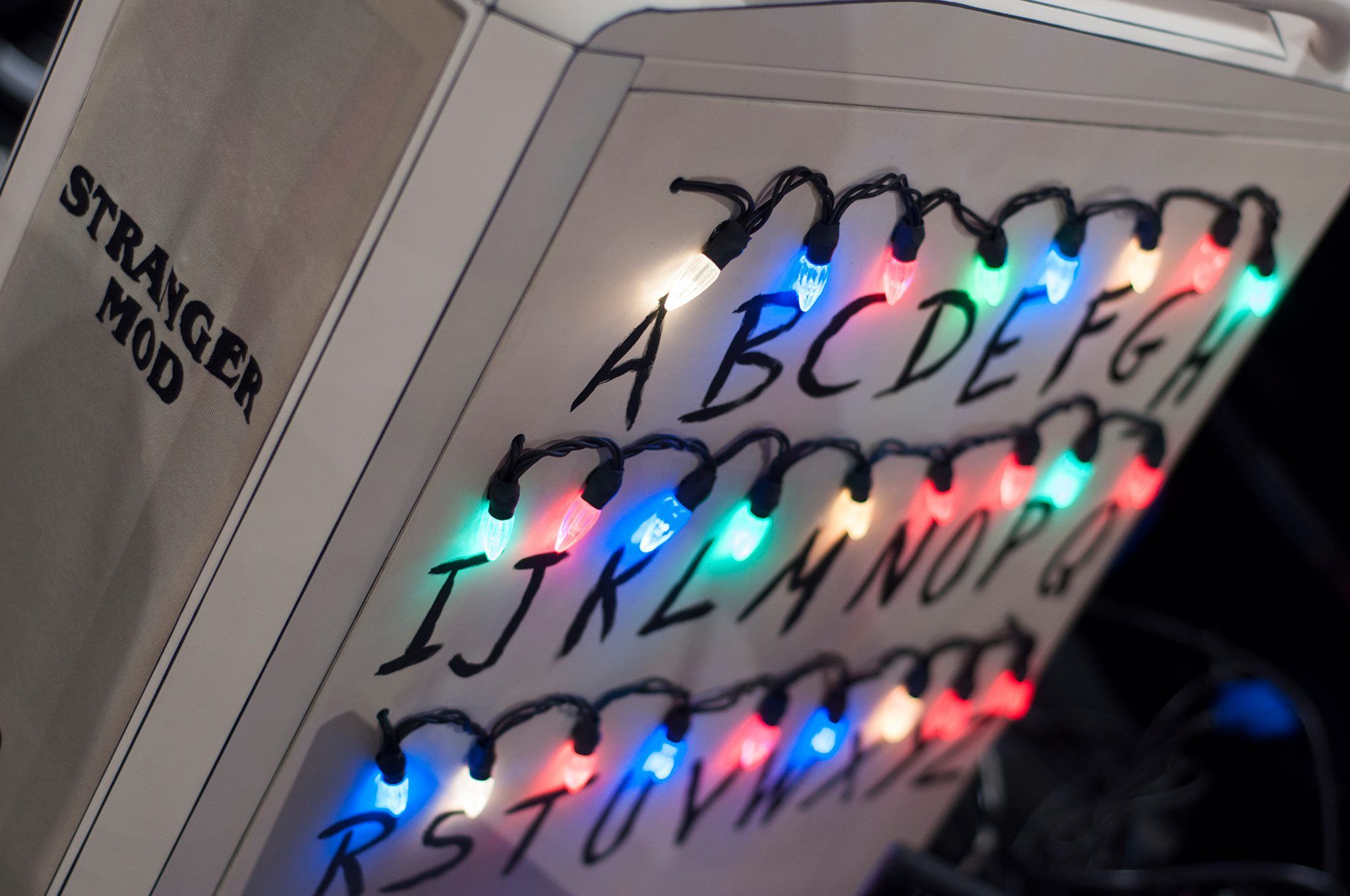 Stranger Things Interactive Wall Art : 7 Steps (with Pictures ...