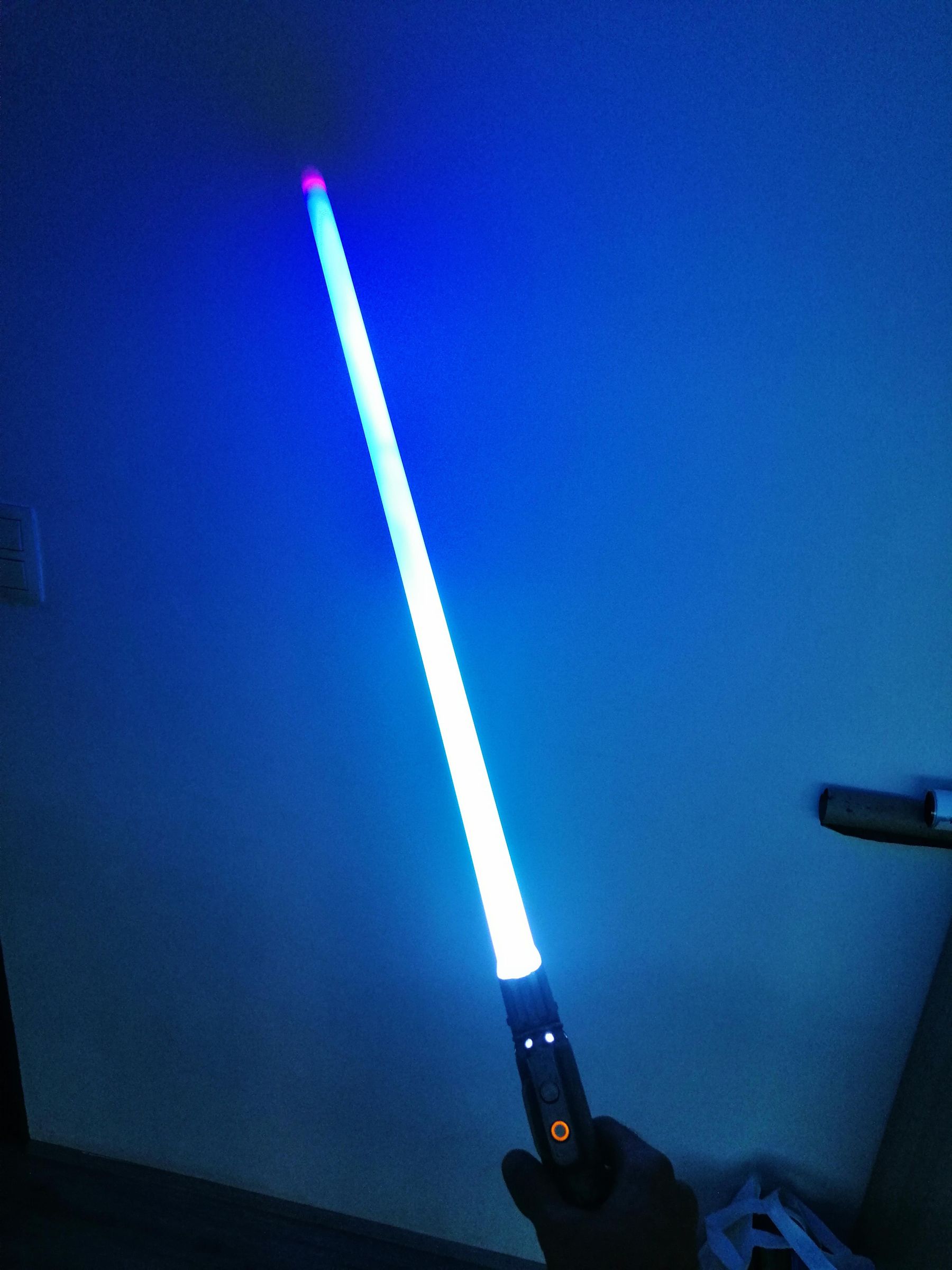 DIY Arduino NeoPixel Lightsaber With Light and Sound Effects : 7 Steps ...