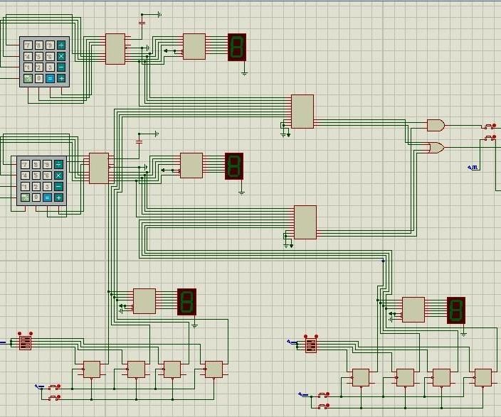 HOME SECURITY SYSTEM (Keypad Combinational Circuit) : 4 Steps ...