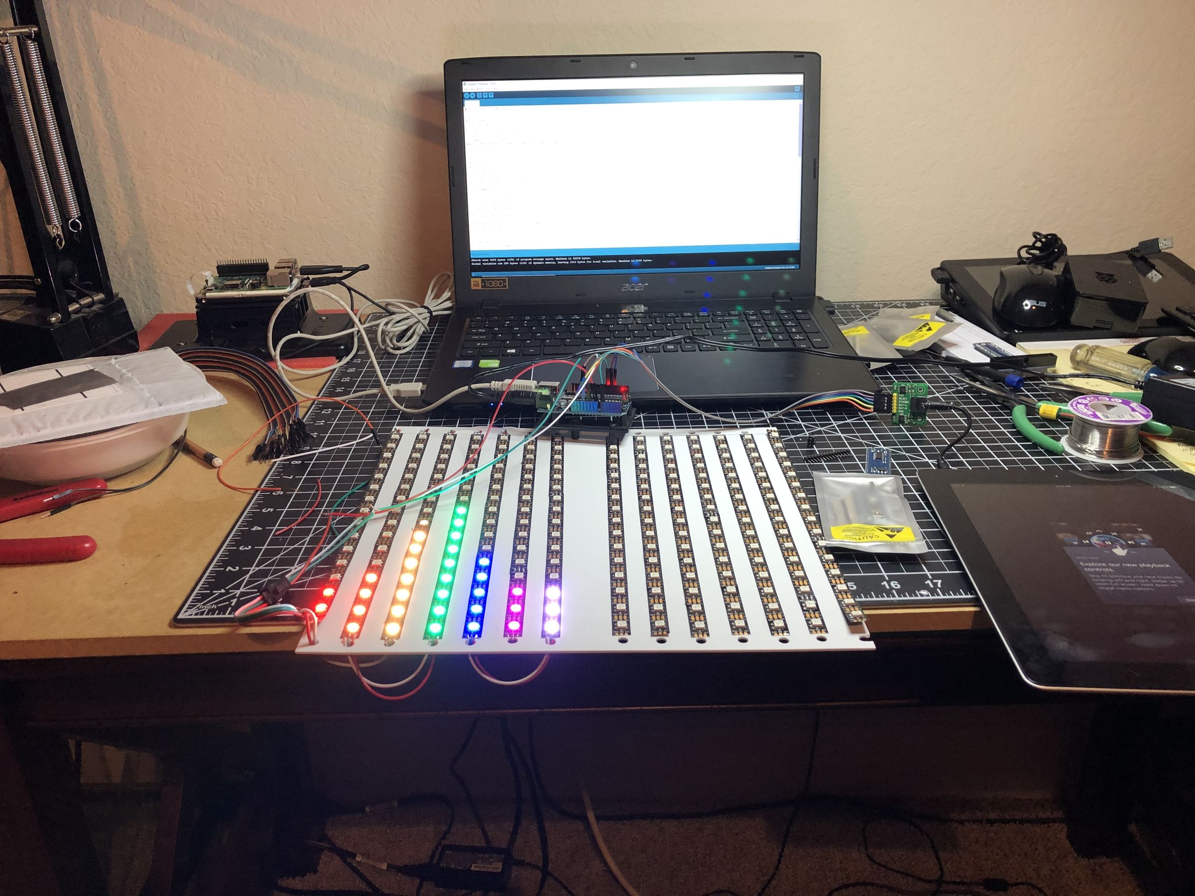 7 Band Led Audio Visualizer : 4 Steps (with Pictures) - Instructables