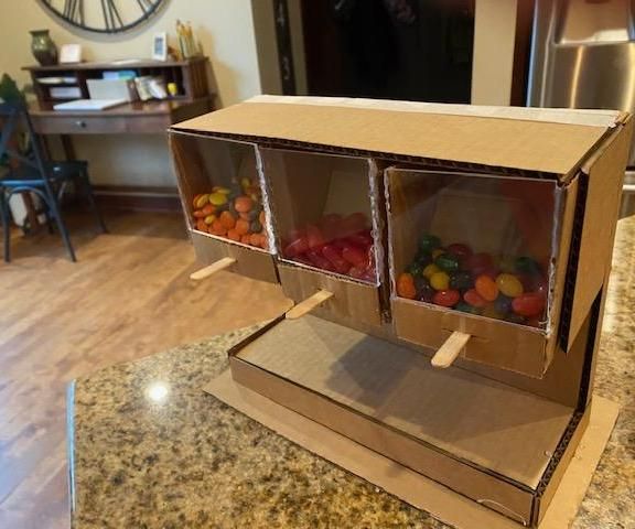 Cardboard Candy Dispenser : 20 Steps - Instructables