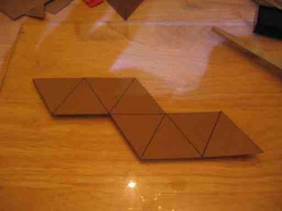 How to Make a Octohedron Platonic Solid or an Eight Sided D&D Die (dice ...