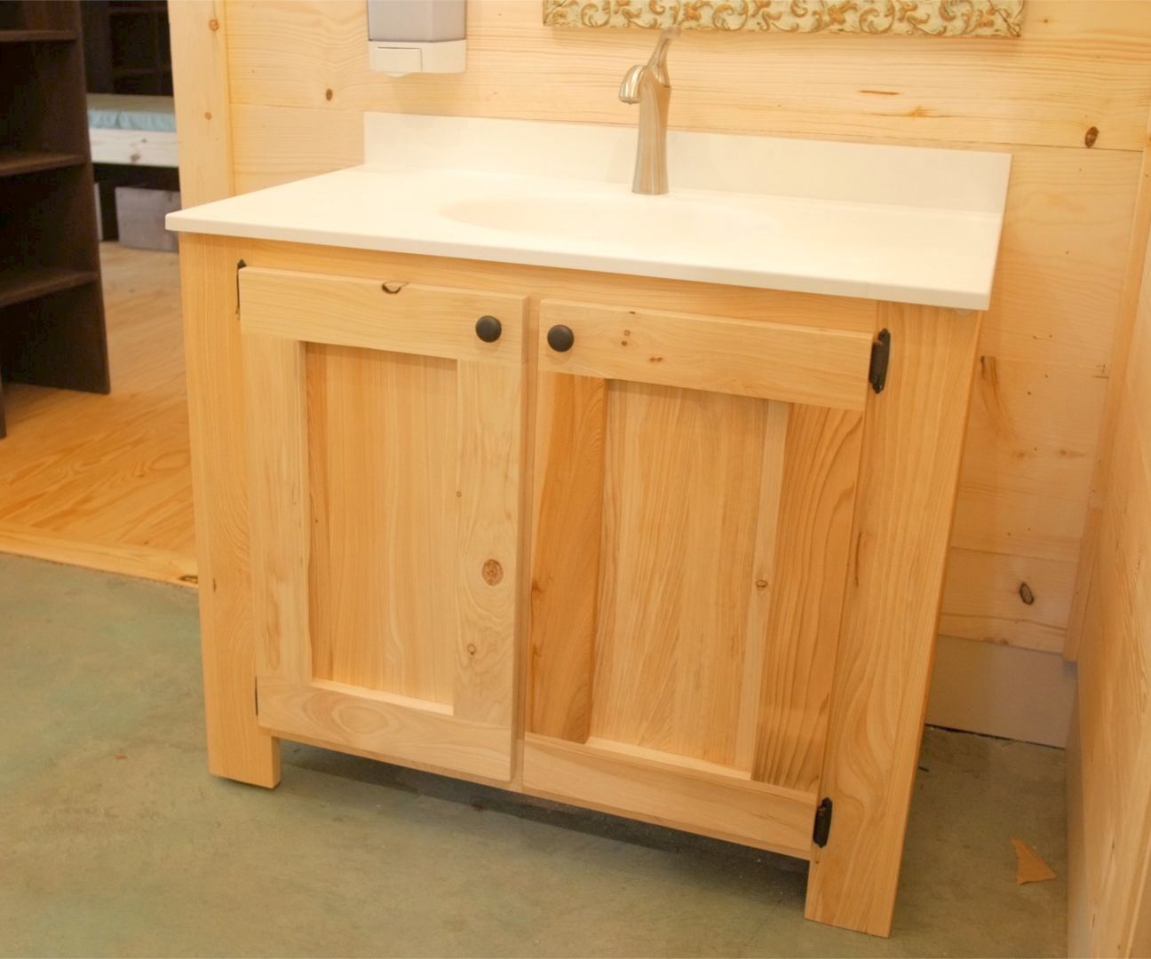 DIY Rustic Bathroom Vanities | How to Build - Woodworking : 14 Steps ...