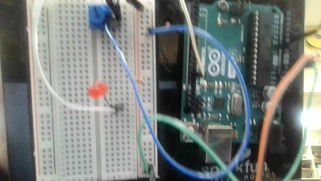 Adjustable Flashing LED Using a POT and an Arduino - Instructables