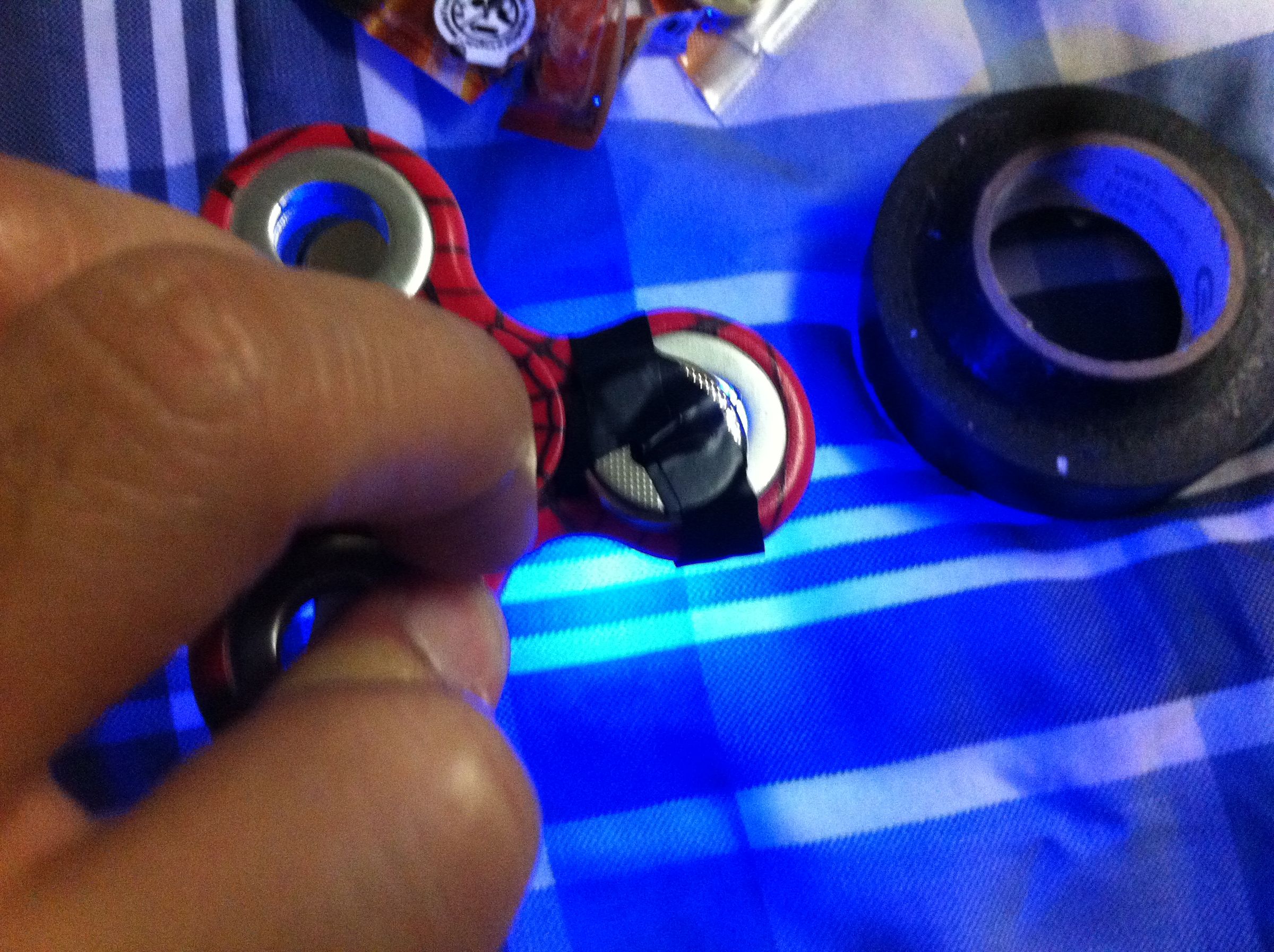 Homemade LED Fidget Spinner : 6 Steps (with Pictures) - Instructables