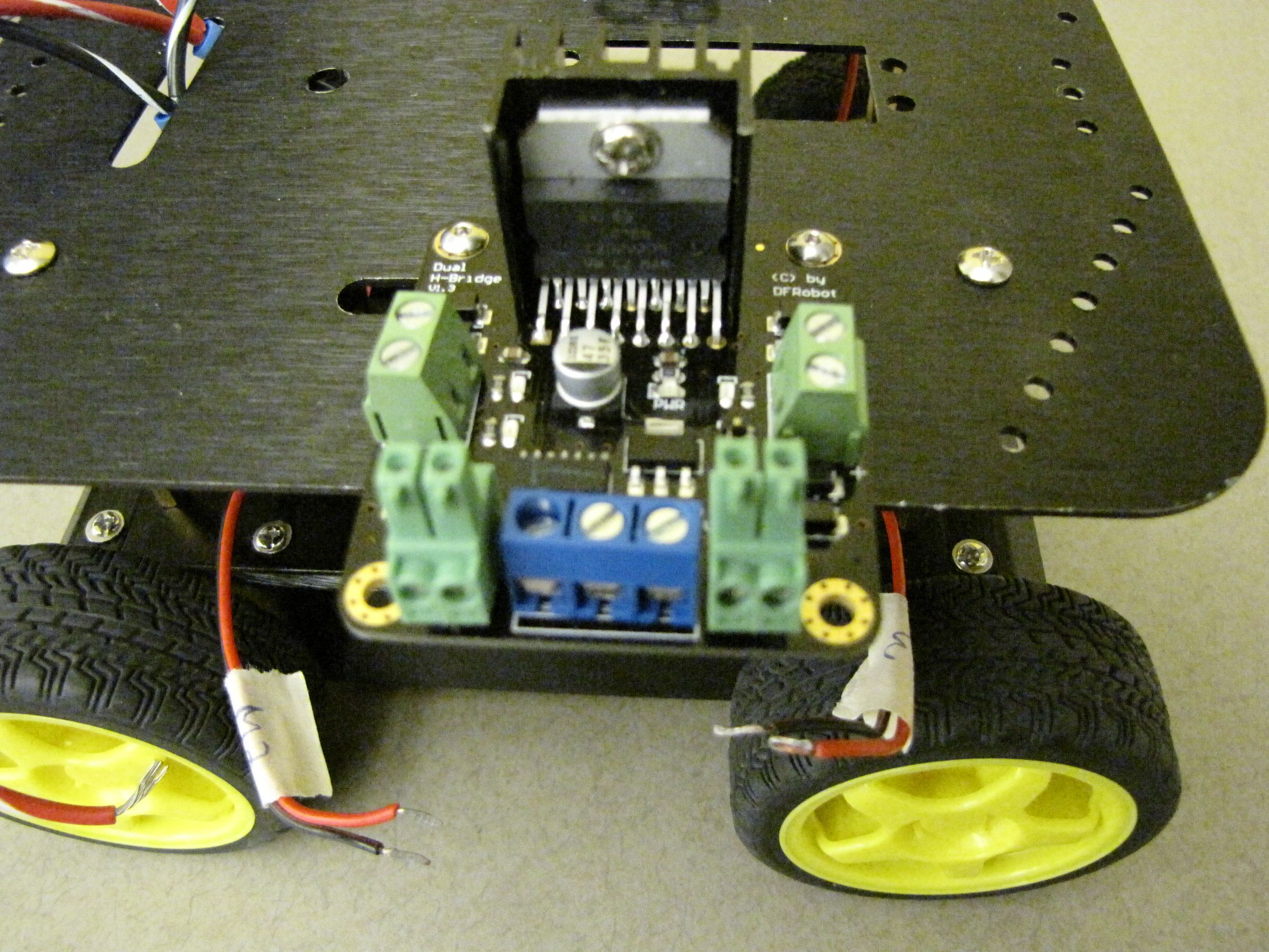 Robot Driven by PS3 Controller Through Arduino and Wifi Shield : 16 ...