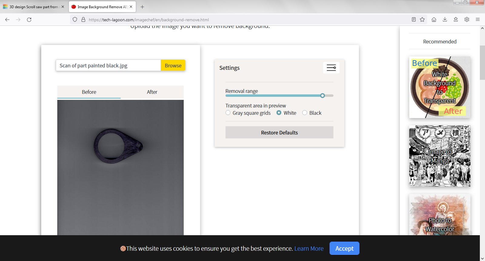 Scroll Saw Repair Using TinkerCad, Flatbed Scanner, and 3d Printer : 13 ...