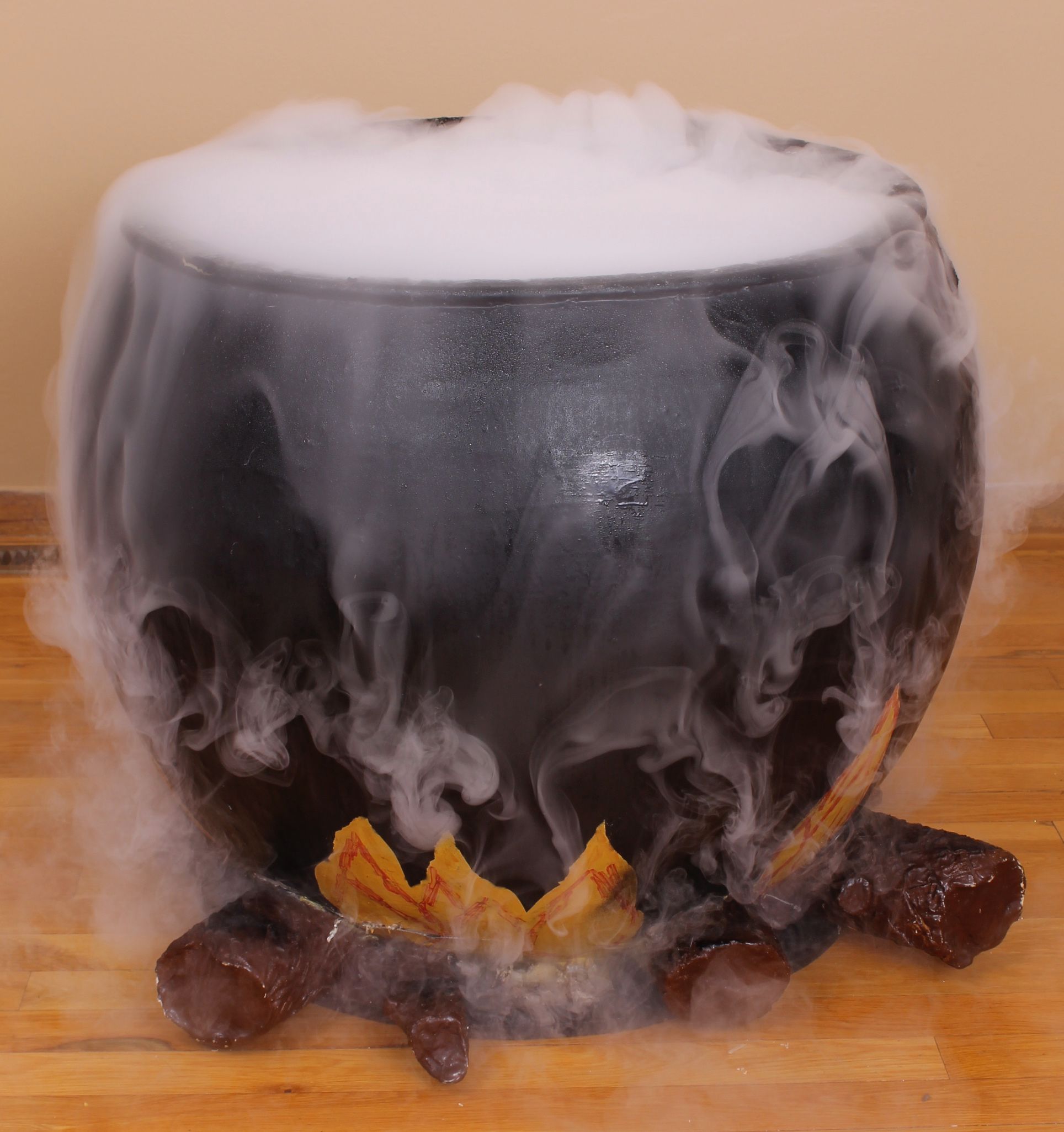Full Size Haunted Cauldron With Fog : 9 Steps (with Pictures ...