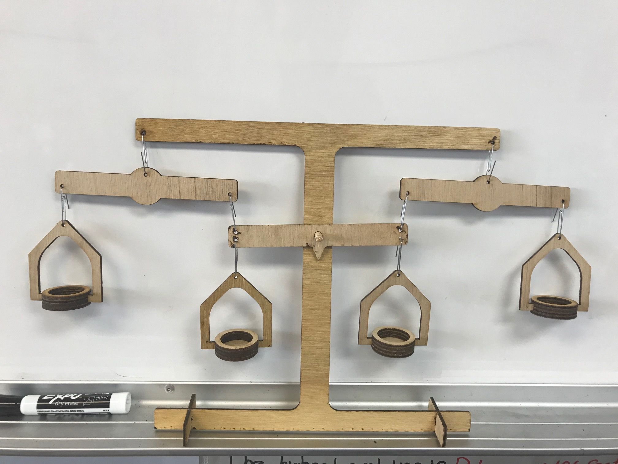 Laser Cut Algebra Balance - Teaching Tool : 6 Steps (with Pictures ...