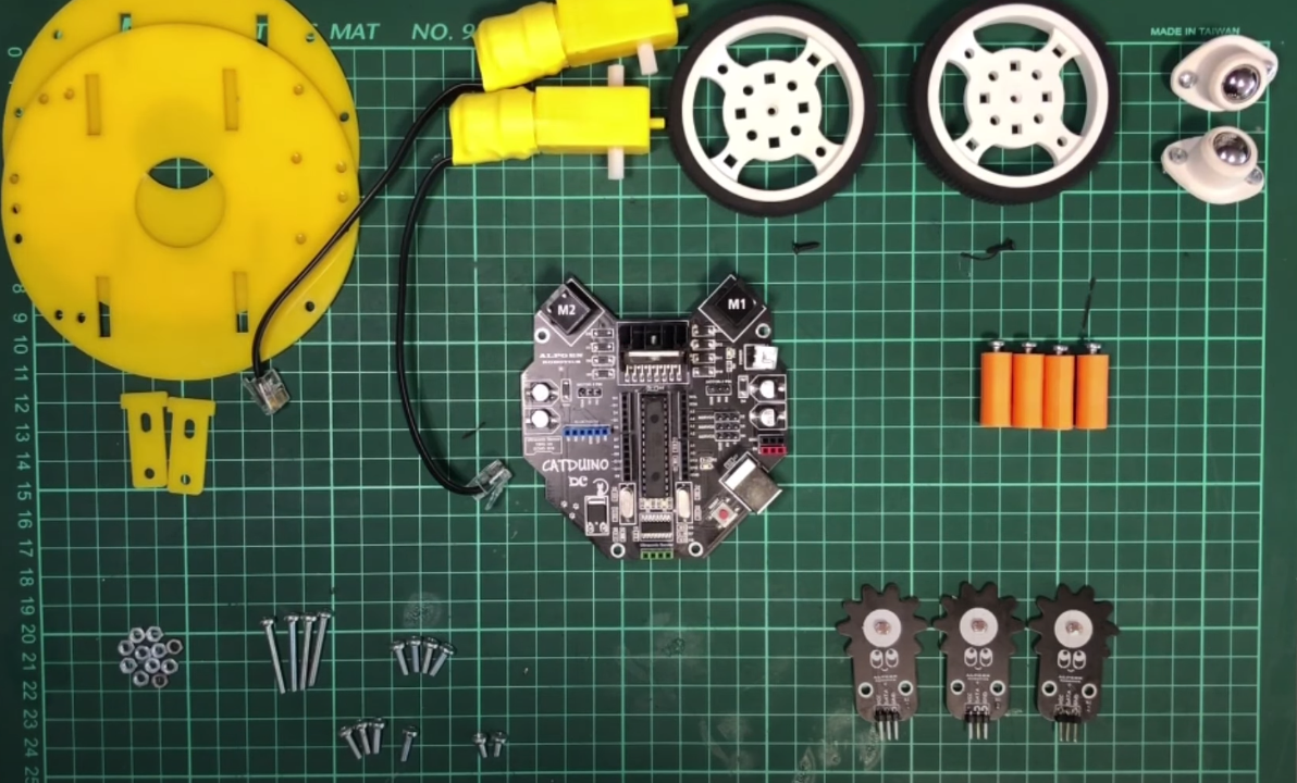 Arduino Light Following Robot With Catduino : 9 Steps - Instructables